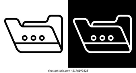 Illustration Vector Graphic Empty Folder File Stock Vector Royalty Free 2176193623 Shutterstock