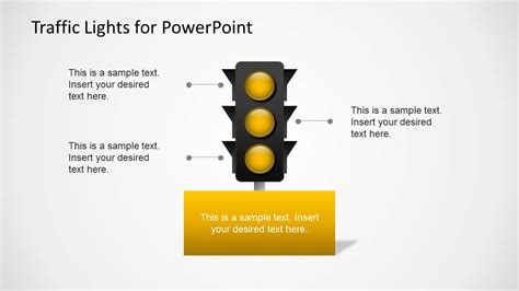 Traffic Lights Powerpoint Template And Presentation Slides