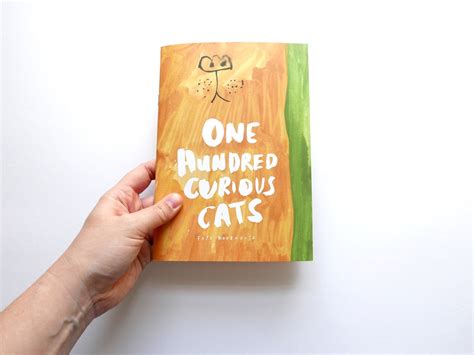 One Hundred Curious Cats Illustrated Zine Faye Moorhouse Etsy