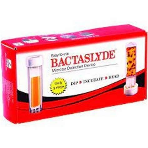 Water Portable Bactaslyde Bs Pp 3 Staphylococcus Bacteria Test Kit For Laboratory Packaging