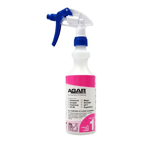 Agar Spray Bottle Colour Coded Diamond Globe