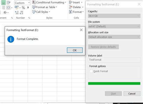 windows 7 does formatting a disk actually write zeros to it