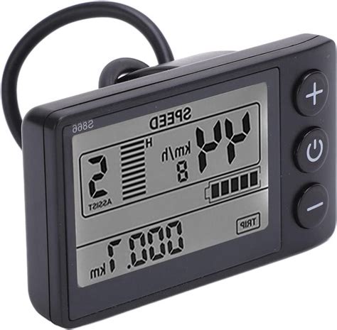 Lcd Display Fietscomputer Waterdichte Elektrische Fietsmeter 24 V 36 V