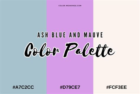 Colors That Go With Mauve Color Palettes Color Meanings