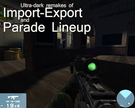 Very Dark Importexport And Paradelineup Maps Addon Supply Drops New
