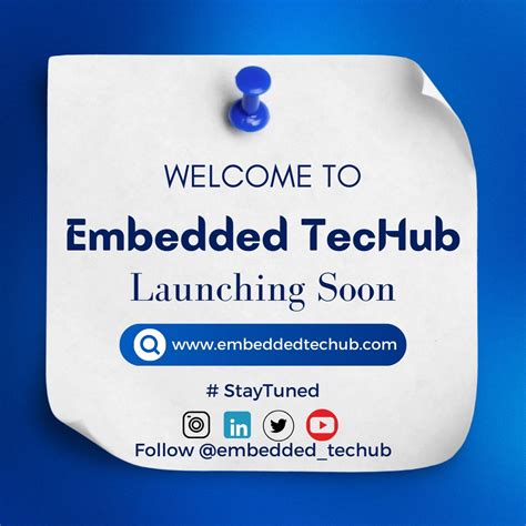 Introducing Embeddedtechub Your Ultimate Destination For Electronics And Embedded Systems
