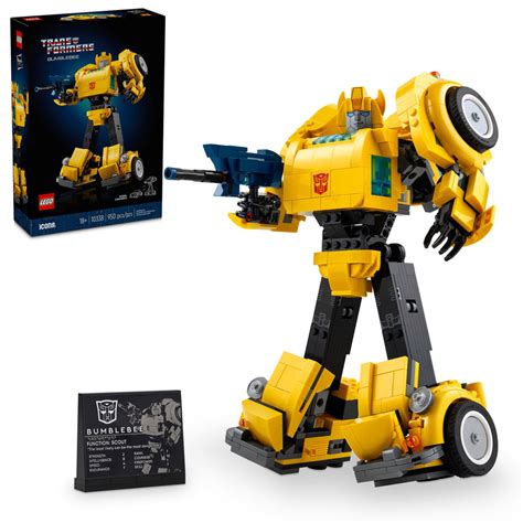 Lego® 10338 Icons Transformers Bumble Bee Moores Minifigures