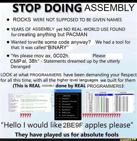 30 Best Assembly Programming Memes Every Developer Will Relate To