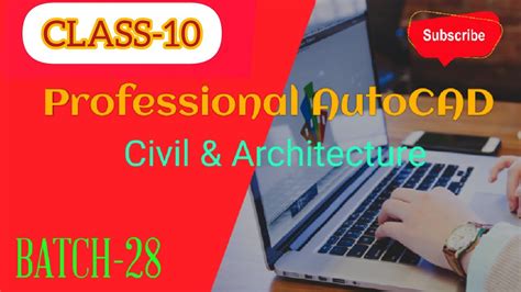 Class 10batch 28professional Autocadbangla Tutorial Youtube