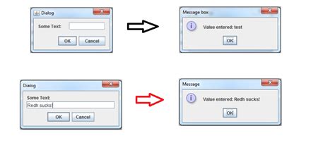 swing how do i add the java icon and lineup text with input stack