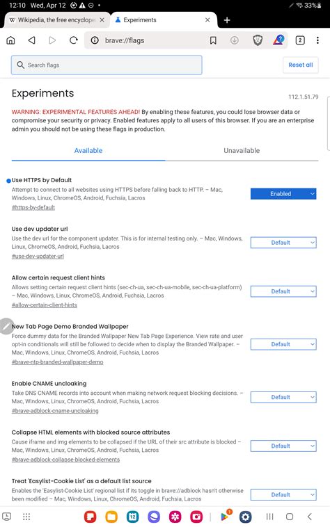 by default for android · issue 28295 · brave brave browser · github