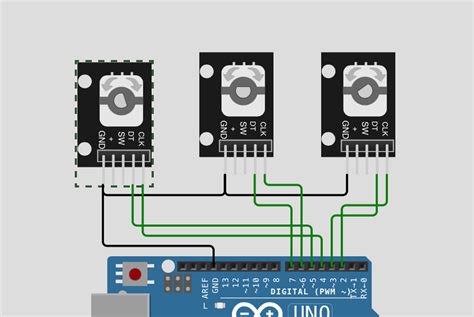 Encoder And Switch Program Issues Leds And Multiplexing Arduino Forum