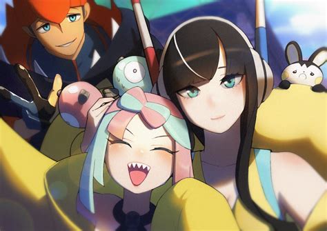 Iono Raihan Elesa And Emolga Pokemon And 3 More Drawn By Cometeau