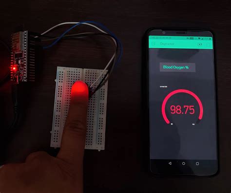 Diy Blood Oxygen Meter 5 Steps With Pictures Instructables