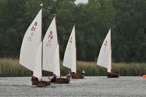 Racing At Beccles The Norfolk 14 Foot One Design Dinghy Class