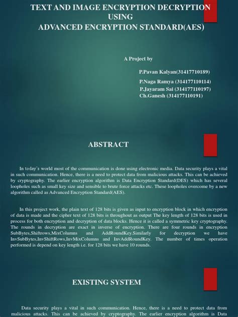 Text Encryption And Decryption Pdf Cryptography Key Cryptography
