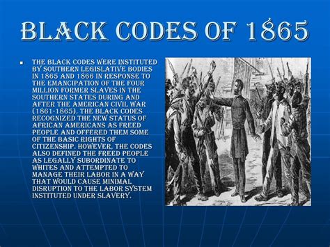 Digital History Black Codes At Bruce Karp Blog