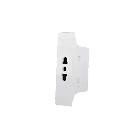 Sas Socket 16amp American Type With Protection Nuovo White Electricity Store