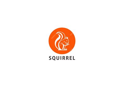 Premium Vector Squirrel Logo Design Template