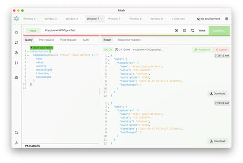 Having A Rest And Graphql Api On The Wincc Unified Comfort Panel — Its