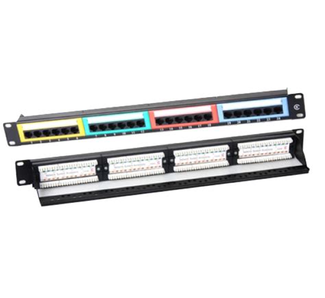 Коммутационная патч панель 19" 1U 24 порта RJ-45 Cat.6 — каталог ЛанАрт