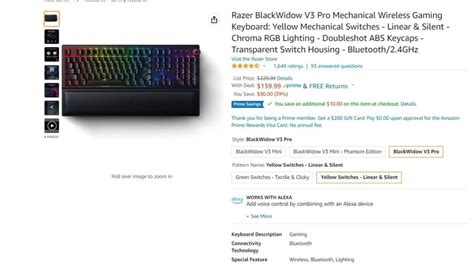 Razer Prime Day Deals Slash Prices On Headphones Keyboards And More