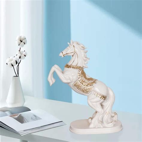 Chasoe Modern At Heykeli Reçine Heykelcik Sanat El Sanatları Fiyatı