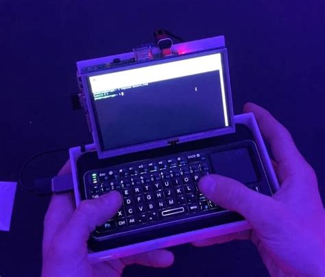 Laptop Like Handheld Cyberdeck R Raspberry Pi