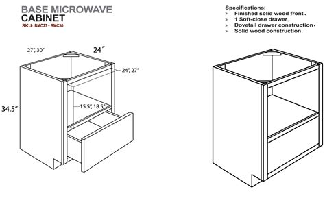 Nuvelle Base Microwave Cabinets Elite Kitchen And Bath Concepts