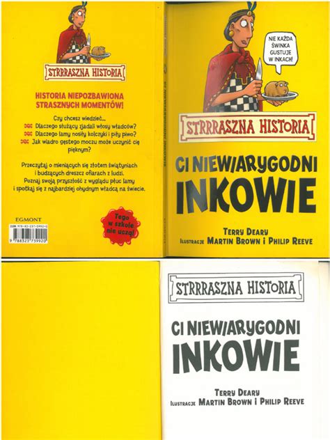 Strrraszna Historia Ci Niewiarygodni Inkowie Terry Deary Pdf