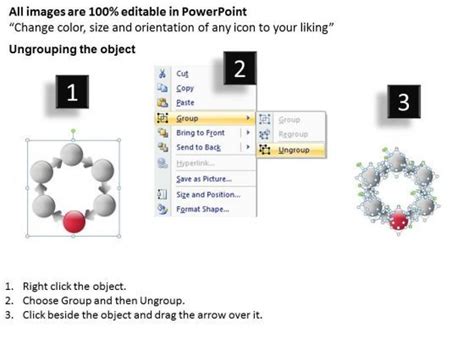 Circular Resource Allocation Chart Template For Business Plan