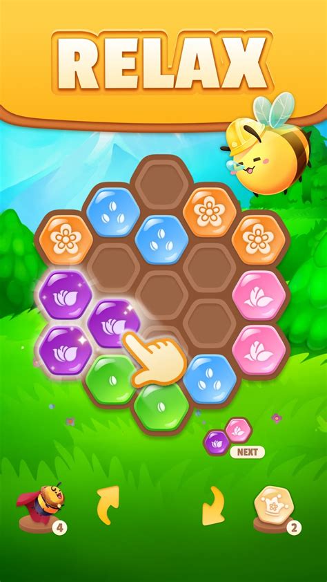 Bee Merge Honey Hex Puzzle For Android Download