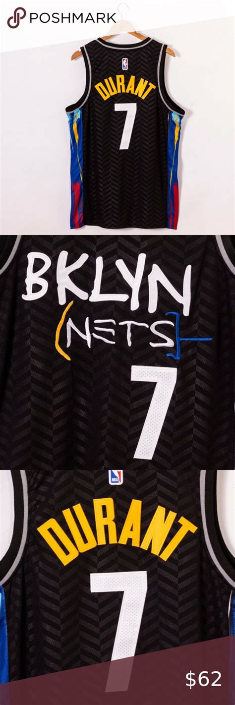 Brooklyn Nets Kevin Durant City Edition 7 Jersey