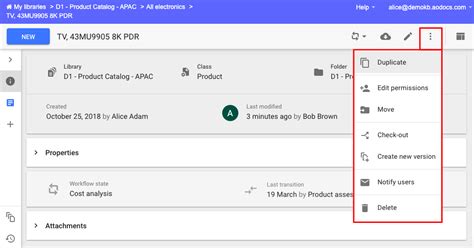 Duplicate Documents Within A Library AODocs Knowledge Base