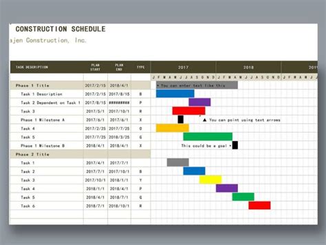 Free Gantt Chart Excel Template