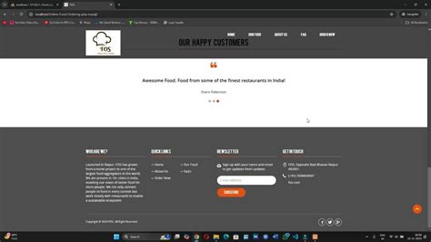 Online Food Ordering Management System In Php Mysql Projectworlds Store