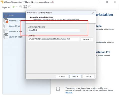 How To Install A Linux Mint Virtual Machine Using Vmware Player At Home Computer Guides