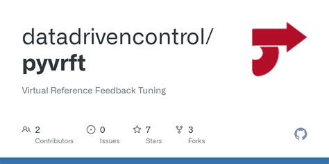 Github Datadrivencontrolpyvrft Virtual Reference Feedback Tuning