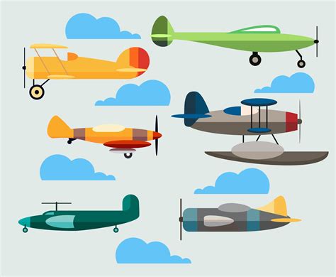 Cartoon Plane Vector 174534 Vector Art At Vecteezy