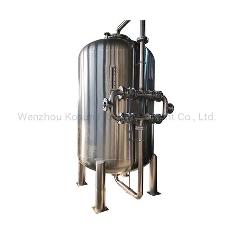 304 316l Ss Stainless Steel Activated Carbon Filter Vessel Activated