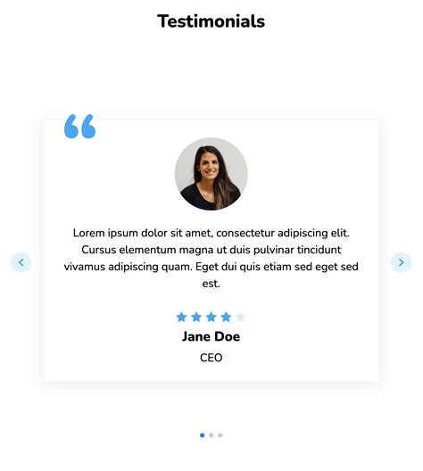 Top Testimonial Section Designs For Websites With Html CSS And JavaScript Code