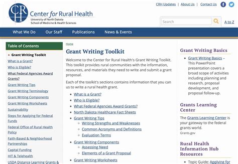 Grant Writing Toolkit Phern