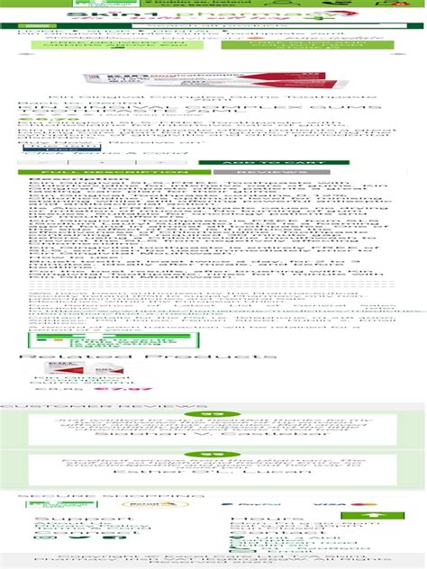 Dental Kin Gingival Complex Gums Toothpaste 75ml Pdf Mouth