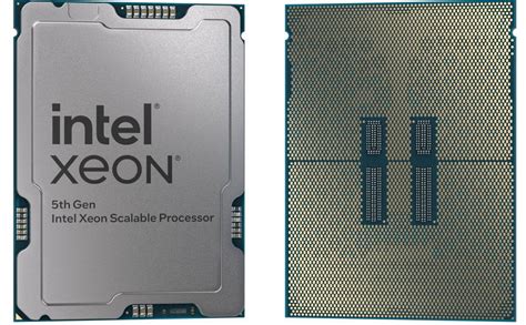 Представлены серверные процессоры Xeon Scalable 5 го поколения — во