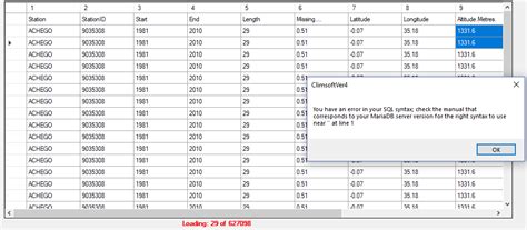 Uploading Daily Data · Issue 339 · Climsoftclimsoft · Github