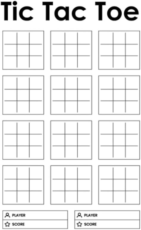 Free Printable Tic Tac Toe Sheets Free Printables