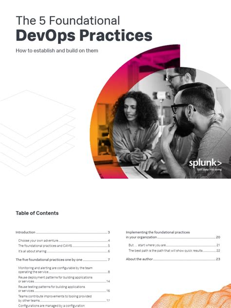 Devops Practices The 5 Foundational Pdf Computing Information