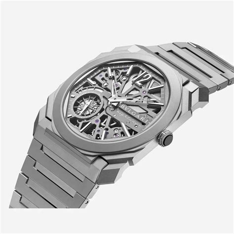 Bulgari Octo Finissimo Skeleton 8 Days Titanio 103610