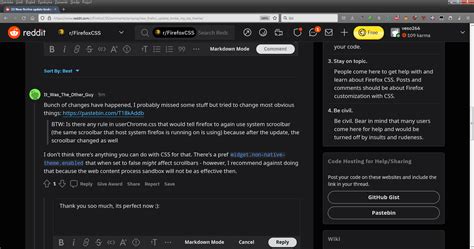 New Firefox Update Broke My Css Theme Rfirefoxcss