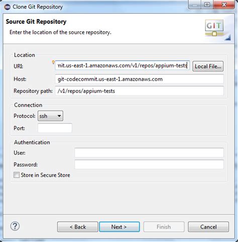 set up continuous testing with appium aws codecommit jenkins and aws